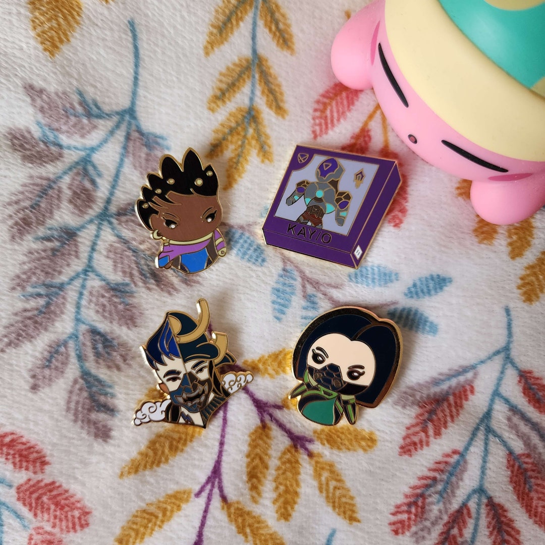 Radiant Pins: Yoru, Viper, Kay/o, Fade - Etsy