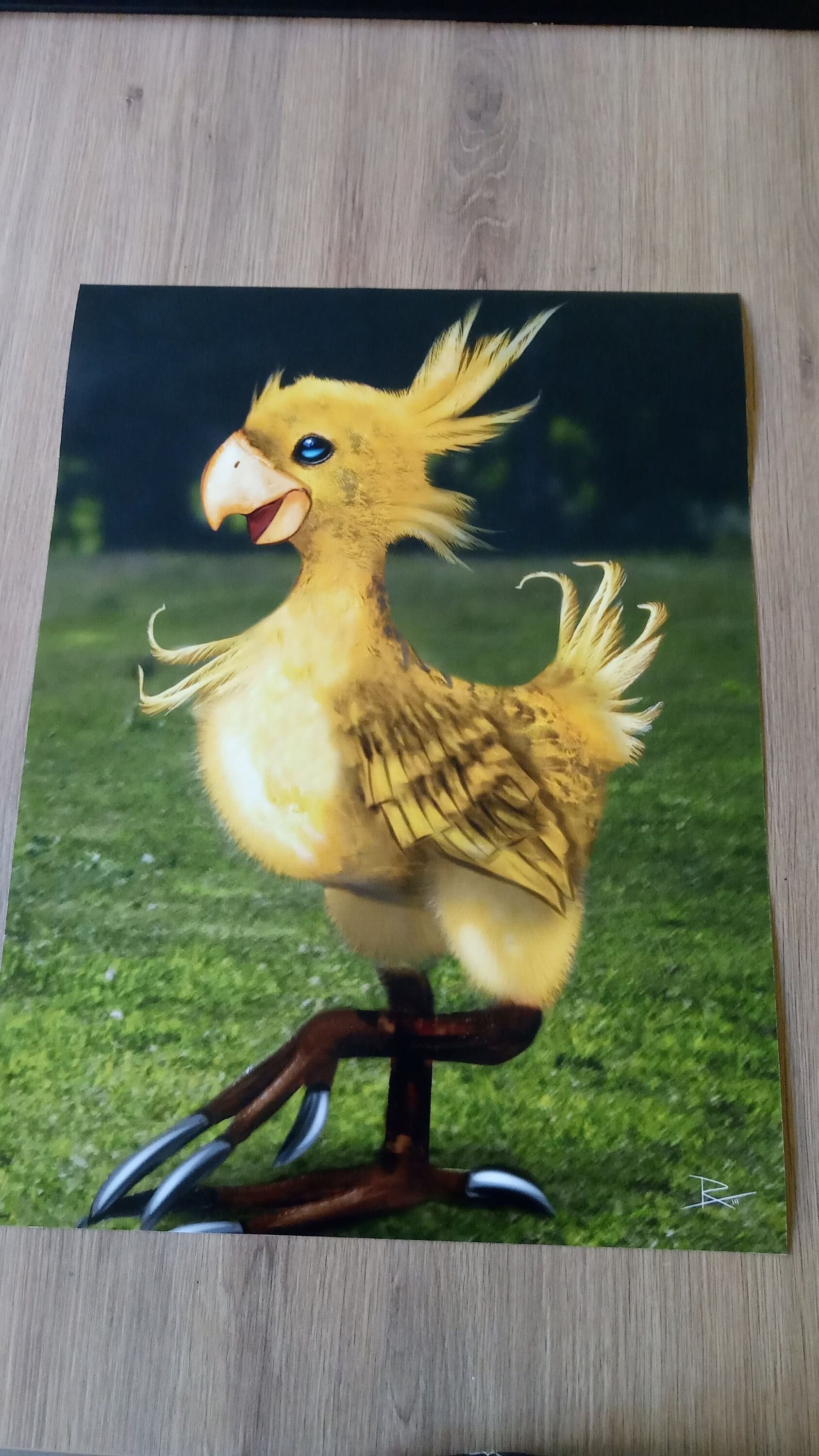 Chocobo Final Fantasy Poster - Etsy