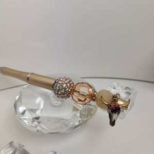 Cowboy Beaded, Pen, Pen With Beads, Silicone Beaded Pens, Western Pen ...