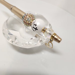 He is Risen Pen Beaded Pen, Angel Charm, Fancy Pen, Bead Pen, Gift ...