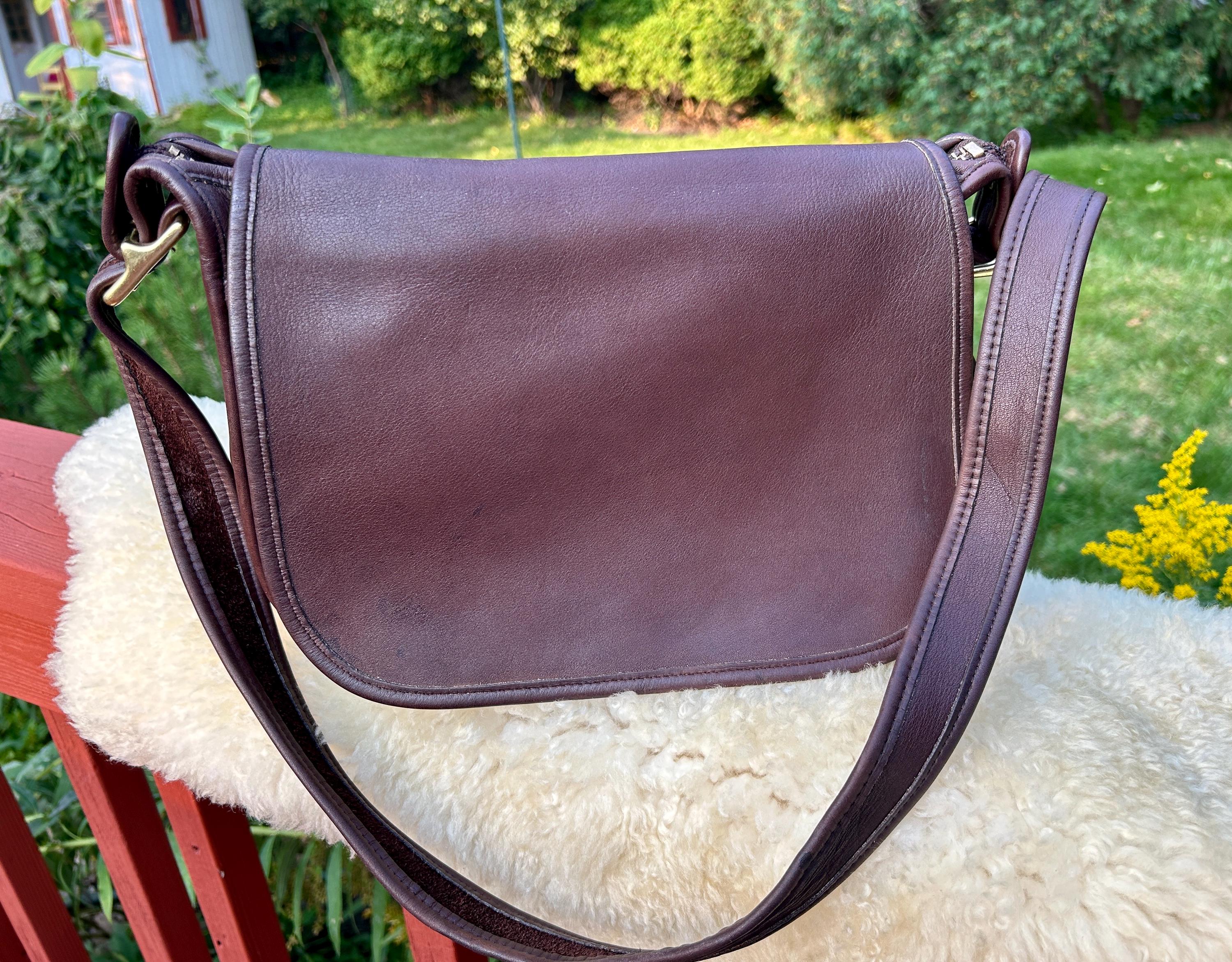 Vintage Coach Patricas Legacy Style 9951 Mahogany Made in US - Etsy