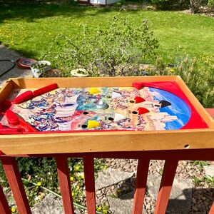 1960s Italian Arcofalc Pinball Flipper Machine Vintage Toy Cowboys - Etsy