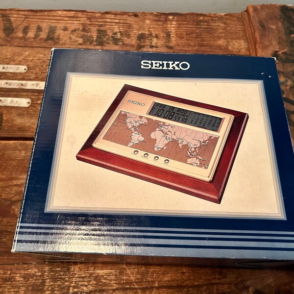 Seiko World Clock - Etsy