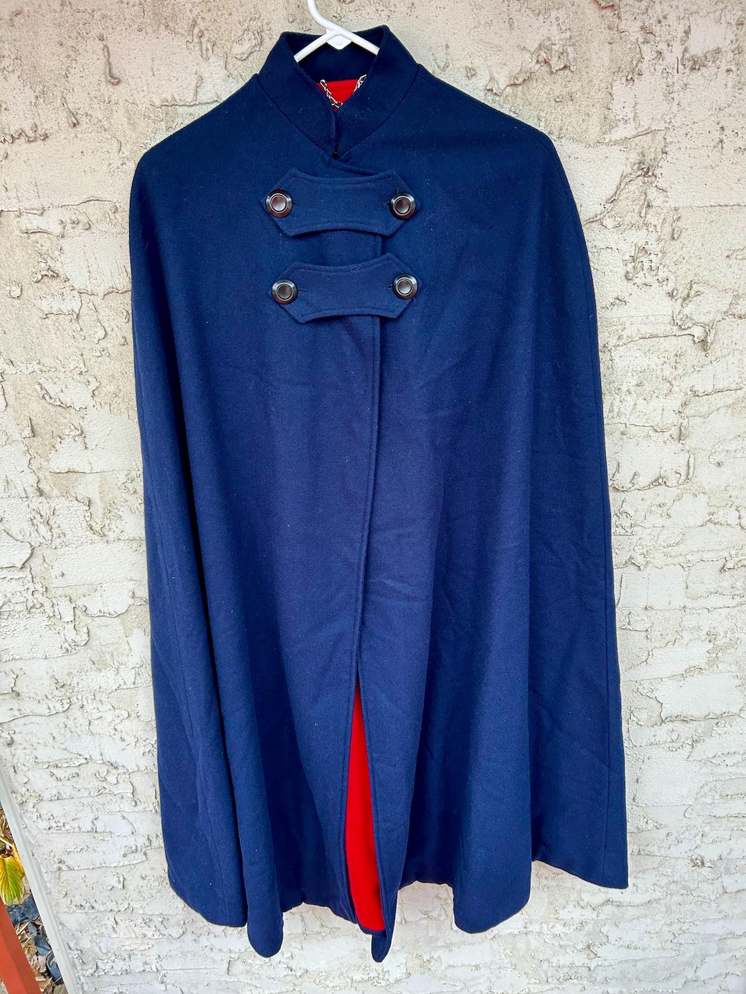 Vintage Nurse Cape Blue Red Inside Wool capes FOR Nurses Charm Dignity ...
