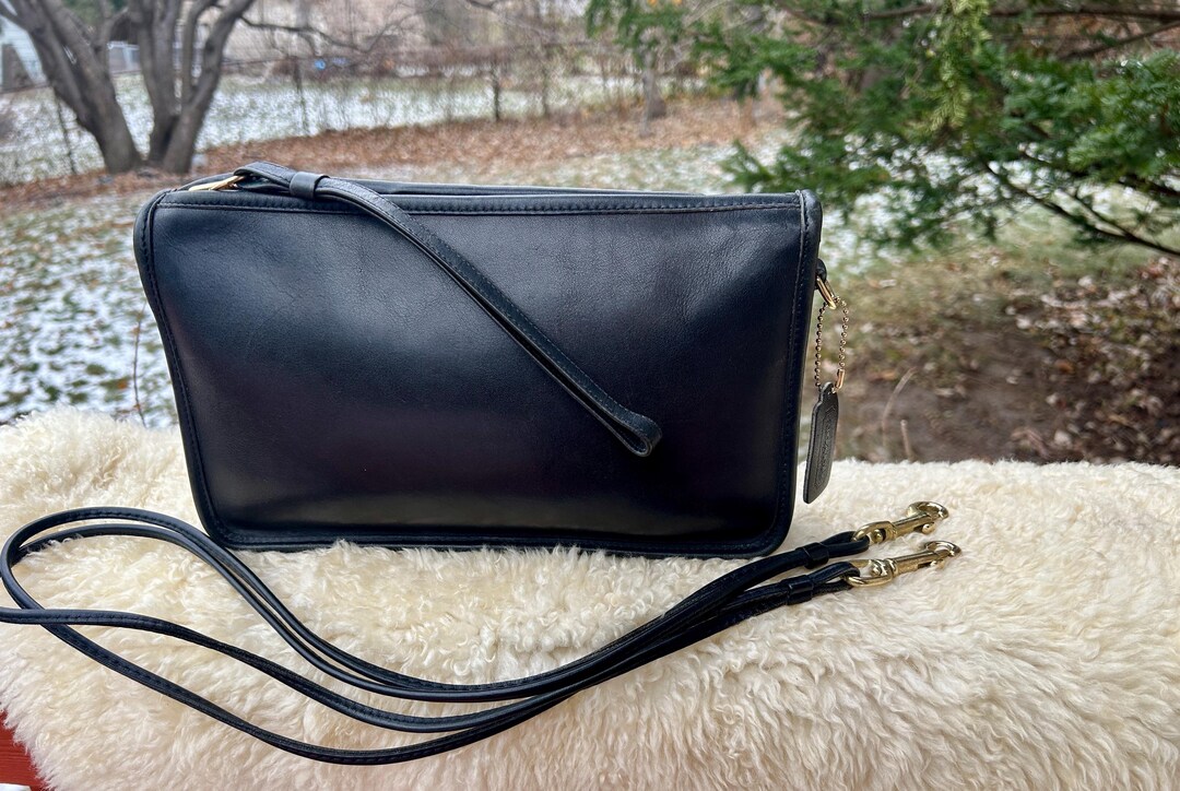 Vintage Coach Basic Bag Black Style 9455 W Hangtag US Made - Etsy