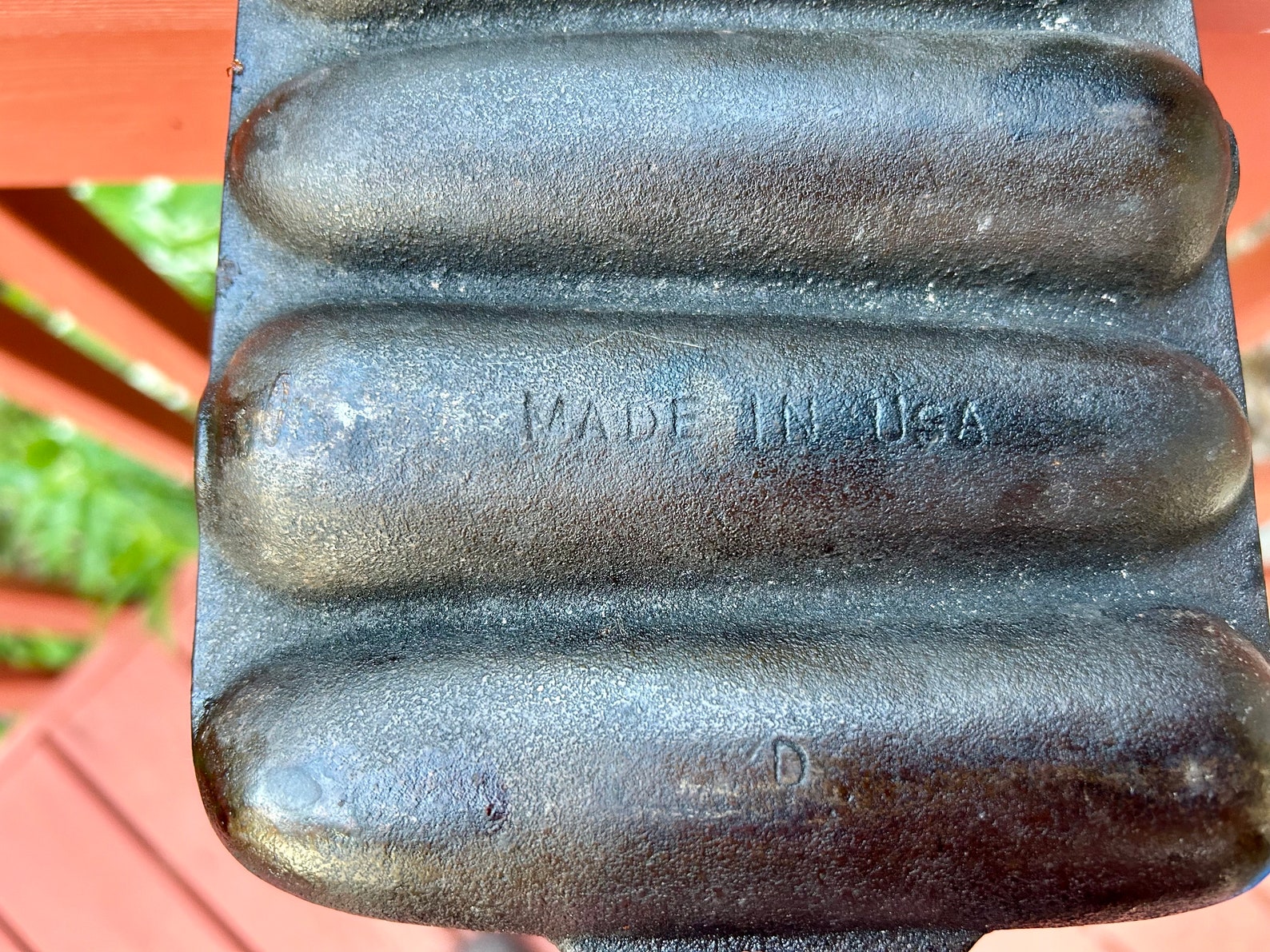 Vintage Wagner Ware Cast Iron 7 Corn Stick Pan Made in USA D - Etsy