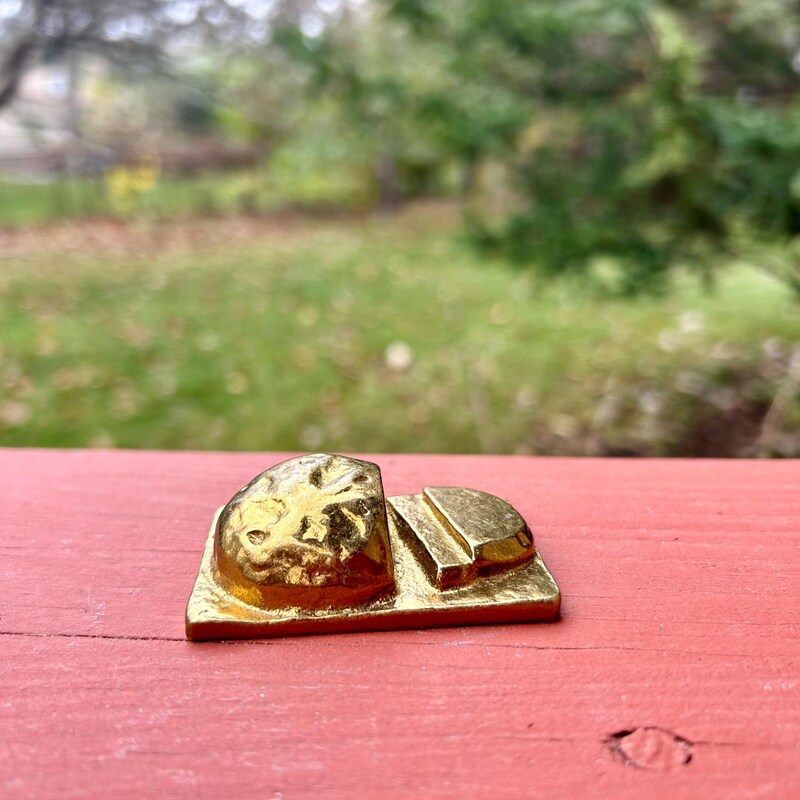 Brass Paperweight - Etsy