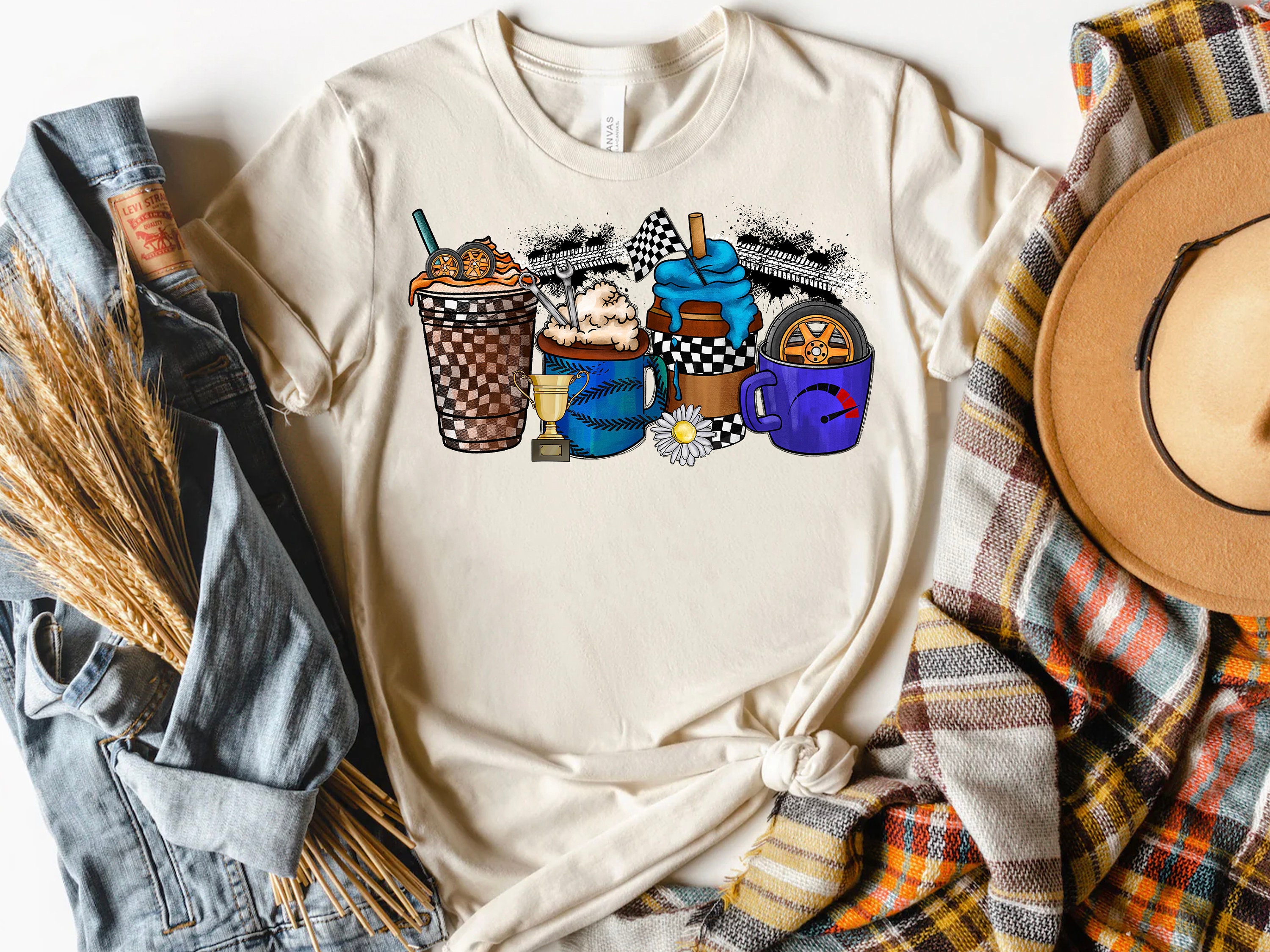 Racing Coffee Drink Png, Racing Sublimation Designs, Race Latte Png ...
