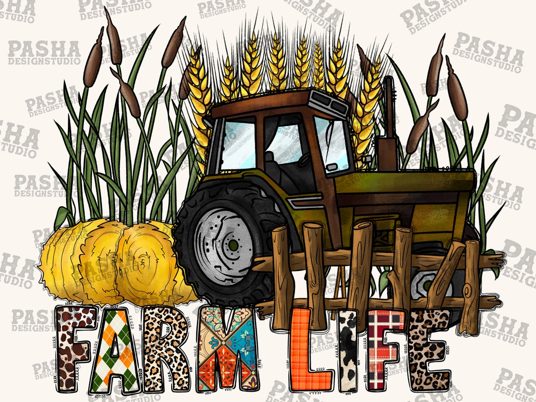 Farm Life Png, American Flag, Tractor Png, Western Farm Life ...