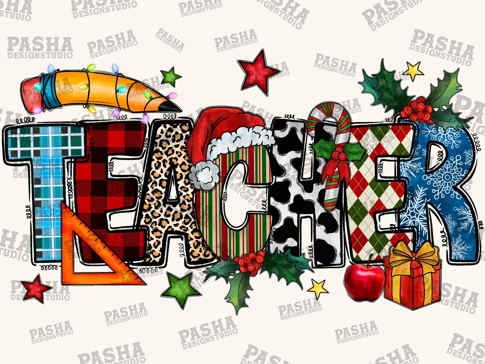 Teacher Png Merry Christmas School Png Teacher Christmas - Etsy