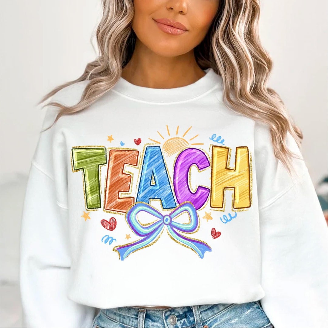 Coquette Teach Png, Teacher Coquette Png, Bows Teach PNG, Teacher Gift ...