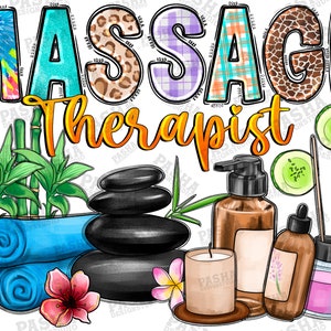 Massage Therapist Sublimation PNG Designs, Muscle Therapy, LMT ...