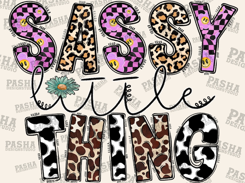 Sassy Little Thing Png Sunflower Png Western Png Sassy - Etsy
