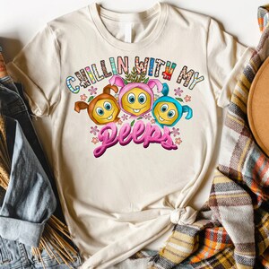 Chillin With My Peeps PNG, Sublimation Design, Easter Bunny PNG, Peeps ...