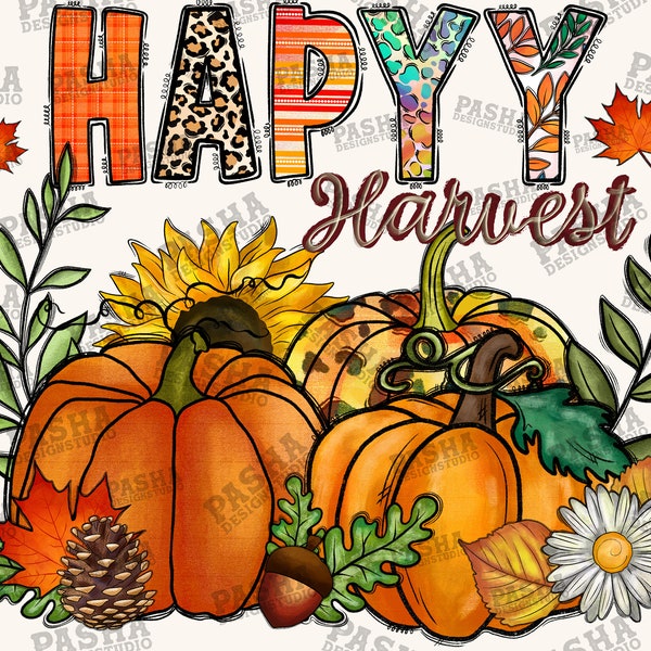 Happy Harvest - Etsy