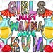 Girls Just Wanna Have Rum PNG, Digital Download, Sublimation, Sublimate ...