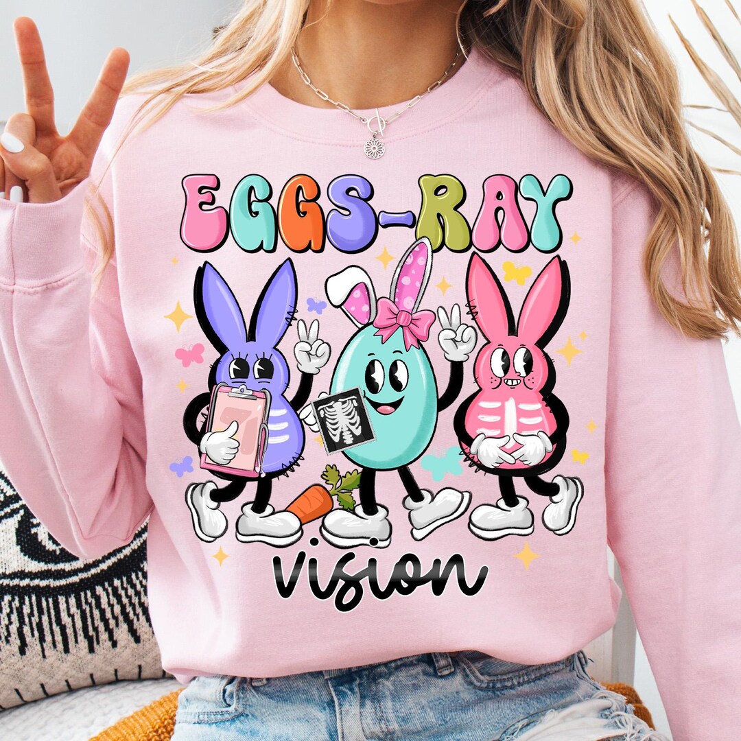 Eggs Ray Vision Nurse Png, Easter Png, Easter Xray Tech Png ...