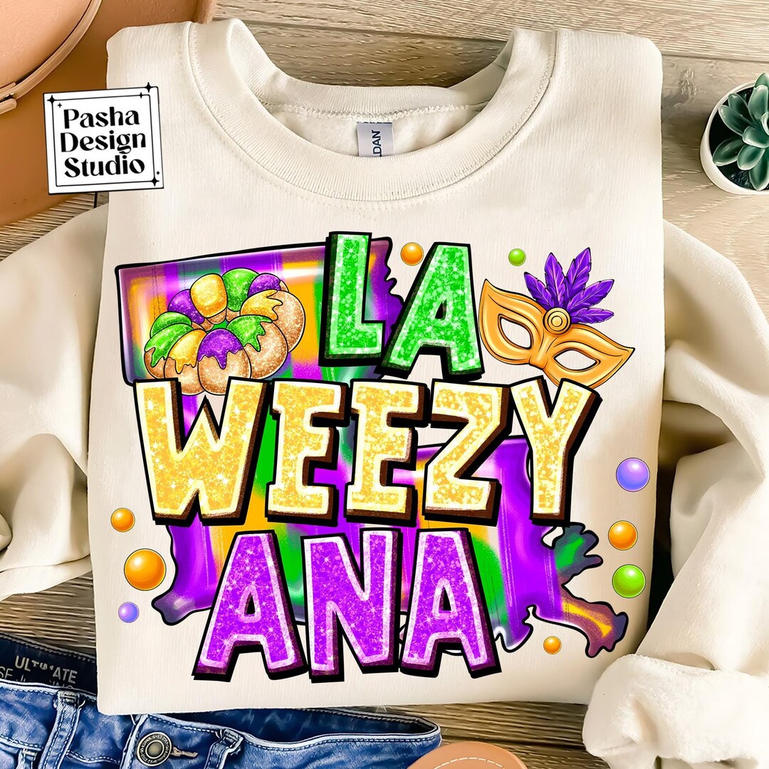 La Weezy Ana Mardi Gras PNG, Fat Tuesday, Mardi Gras Louisiana Map ...