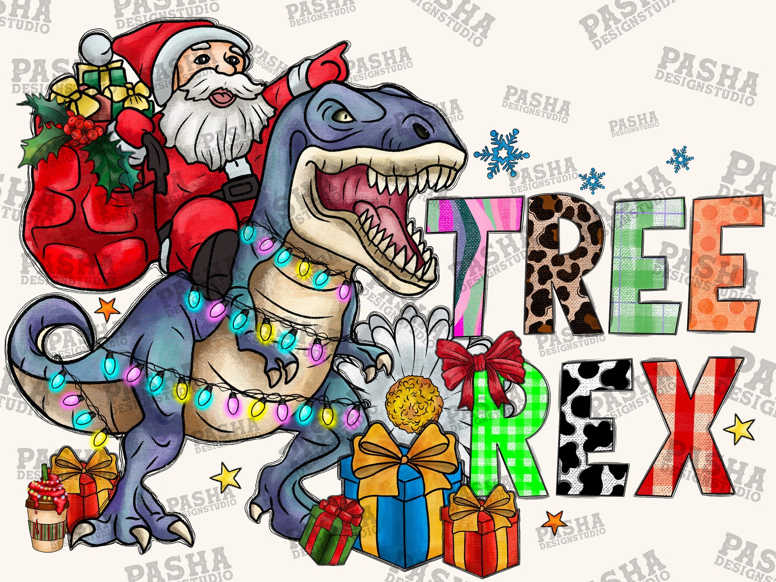 Tree Rex Png Christmas Dinosaur Christmas PNG Rex Png - Etsy