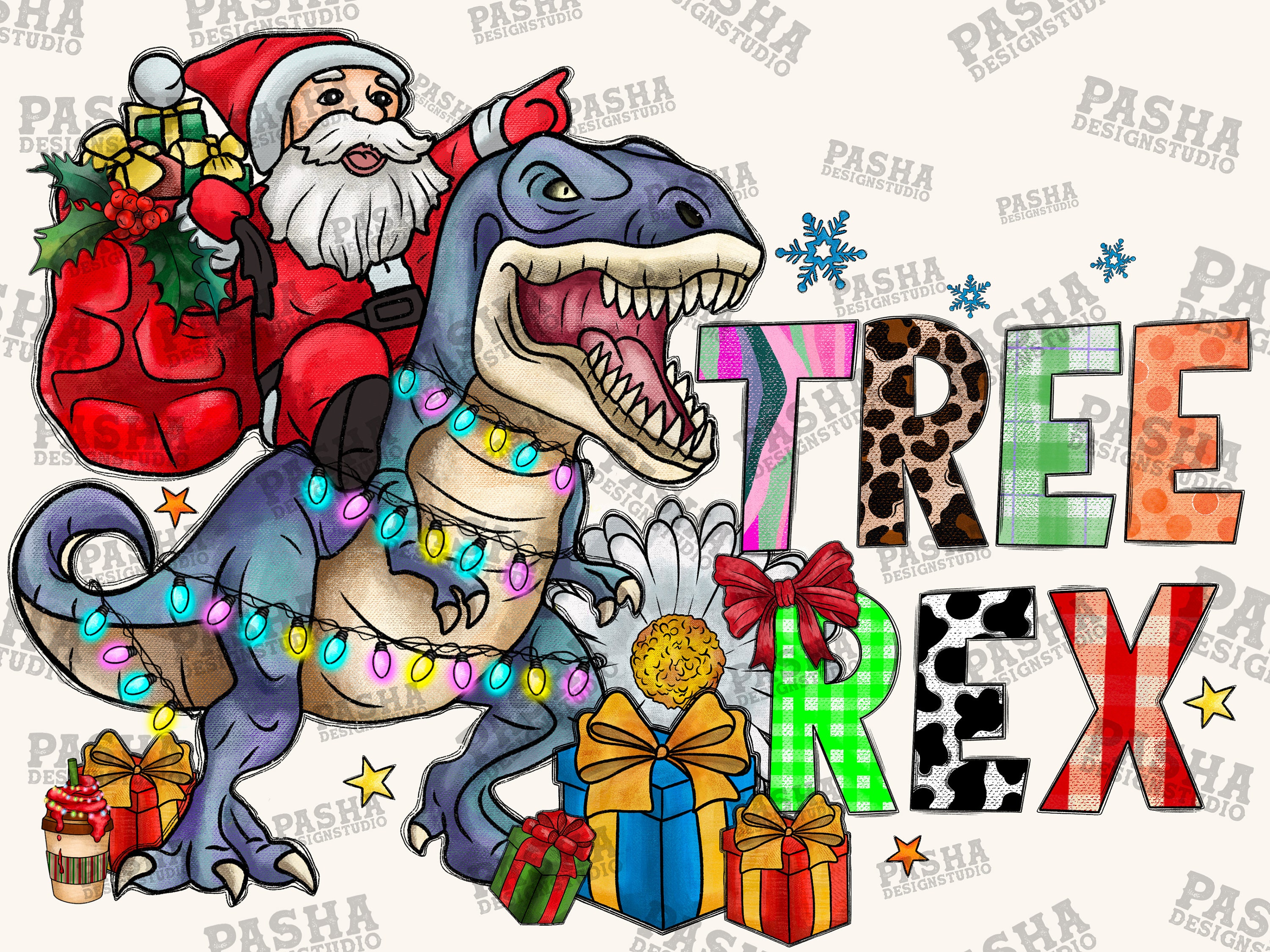 Tree Rex Png Christmas Dinosaur Christmas PNG Rex Png - Etsy