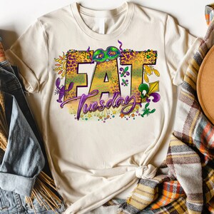 Fat Tuesday Png, Sublimation Design Download, Mardi Gras Png, Mardi ...