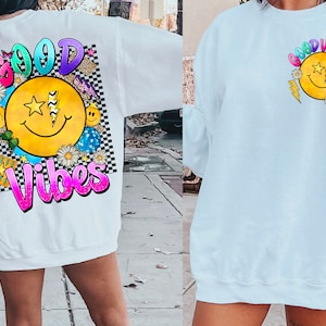 Good Vibes Smiley Face Png, Good Vibes Design Png, Smiley Face Design ...