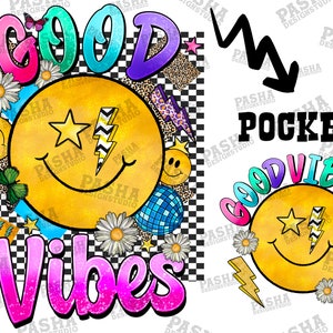 Good Vibes Smiley Face Png, Good Vibes Design Png, Smiley Face Design ...