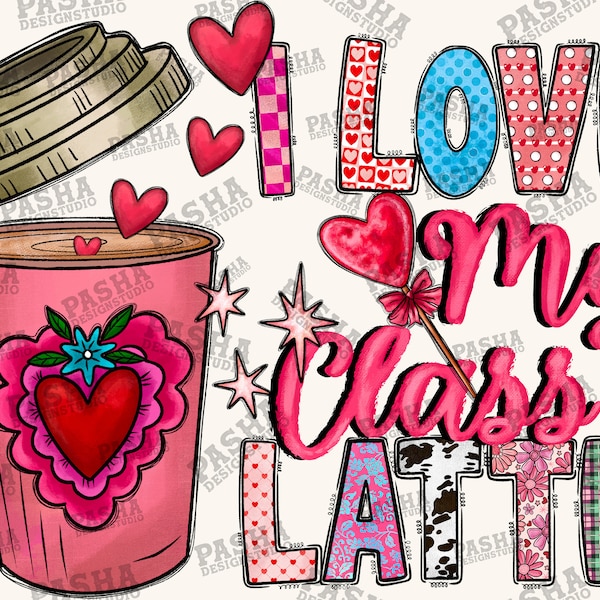 I Love You a Latte - Etsy