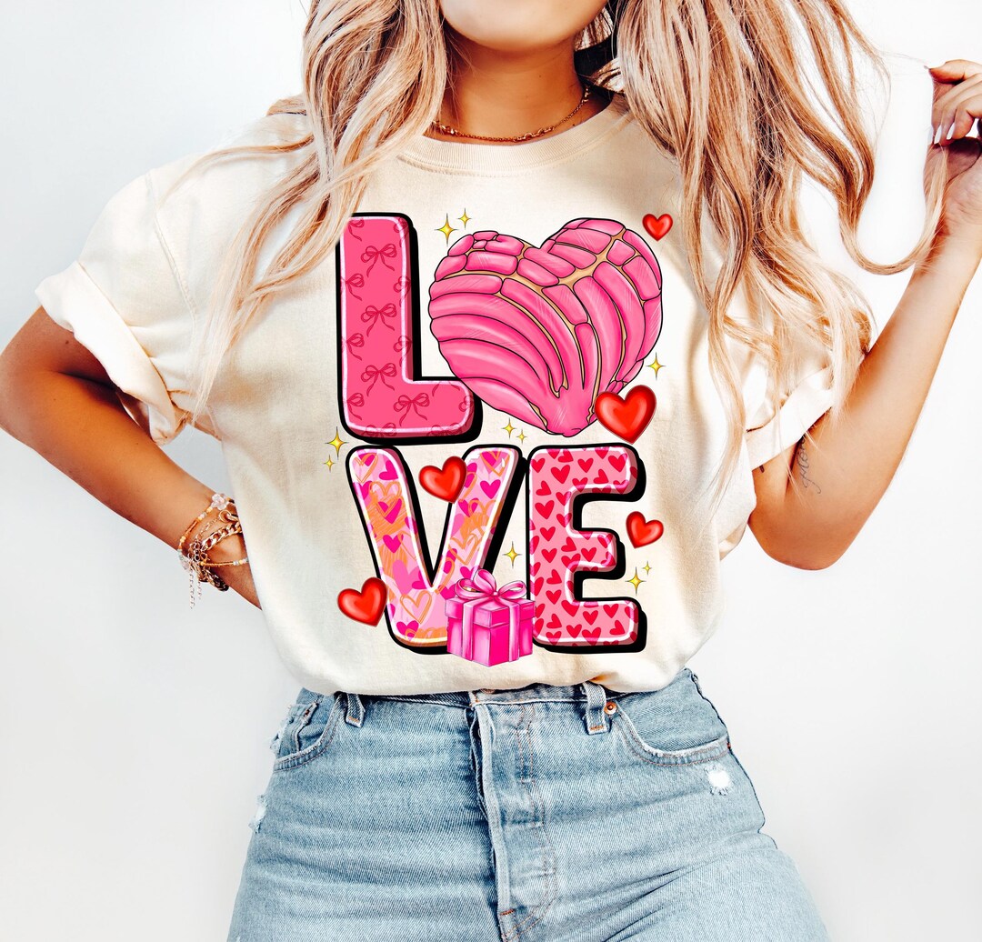 Love Concha Pan Dulce PNG, Funny Mexican Bread Lover PNG, Xoxo Png ...