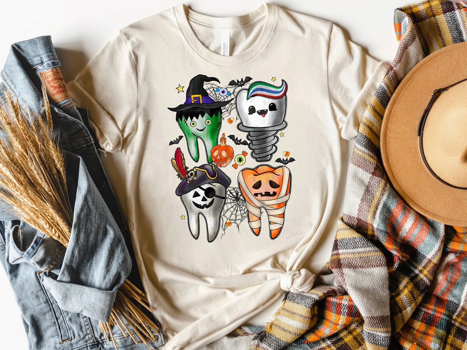 Halloween Tooth Pngspooky Pnghalloween Dental - Etsy