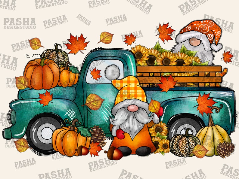 Thankful Truck Png Sublimation Design Farm Fresh Png Autumn - Etsy