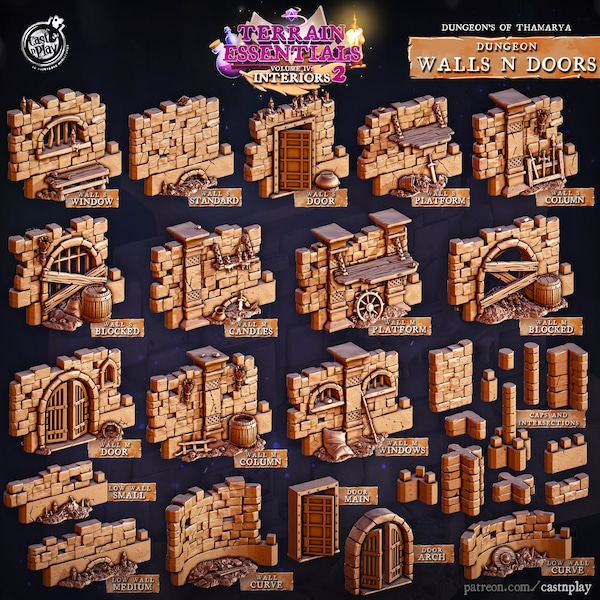 Tabletop Rpg Walls - Etsy