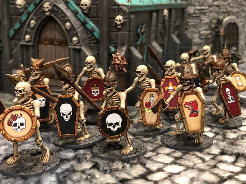 Skeleton Light Infantry - Etsy