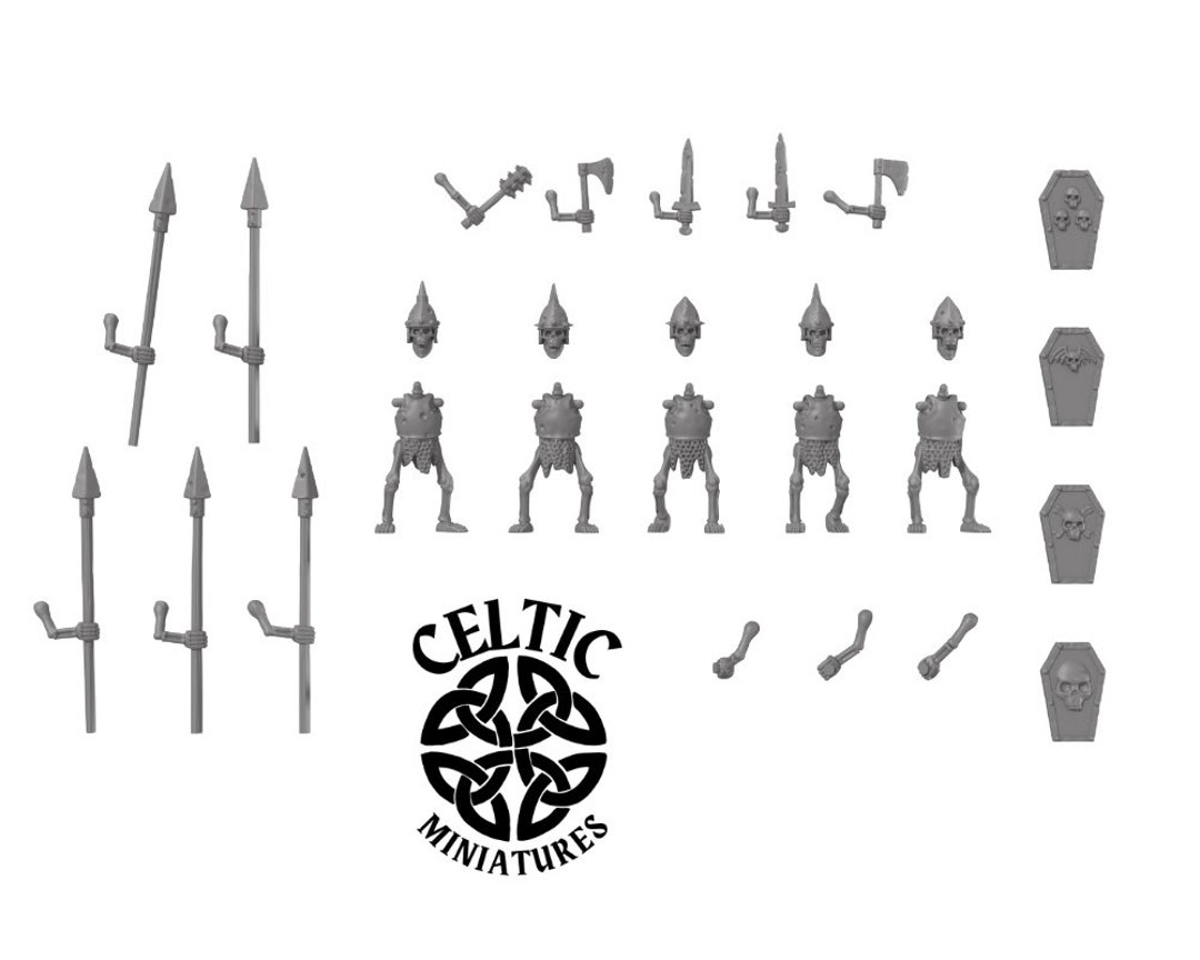 Skeleton Heavy Infantry - Etsy