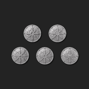 Hammered Metal Barbarian Shields - Etsy