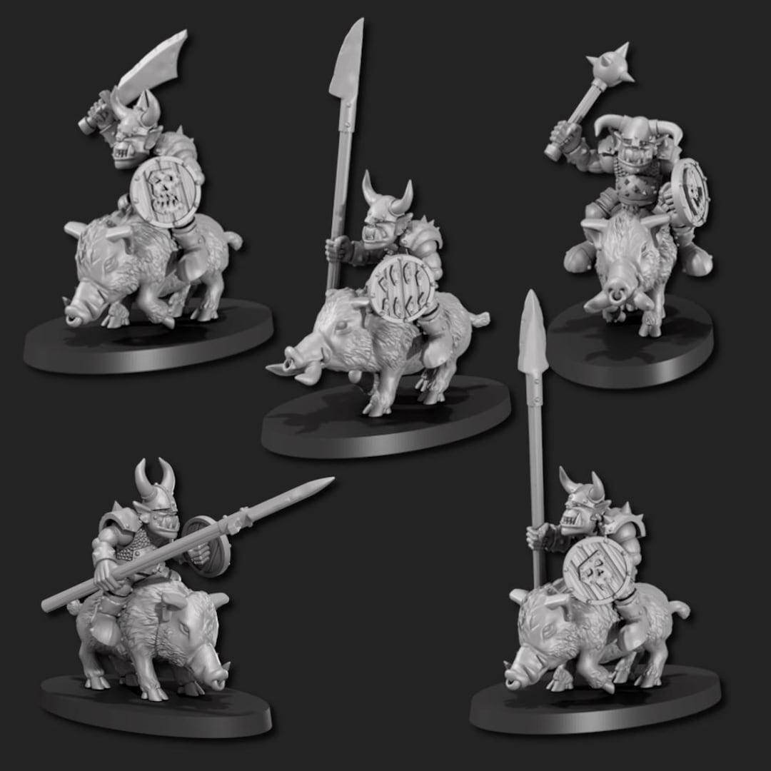 Orc Boar Riders - Etsy