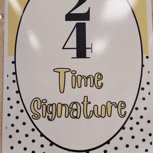 Rainbow Music Classroom Printable Posters - Notes, Rests, and Parts of ...