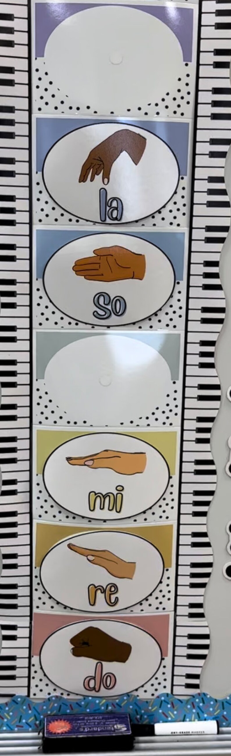 Solfege Hand Signs Chart - Etsy