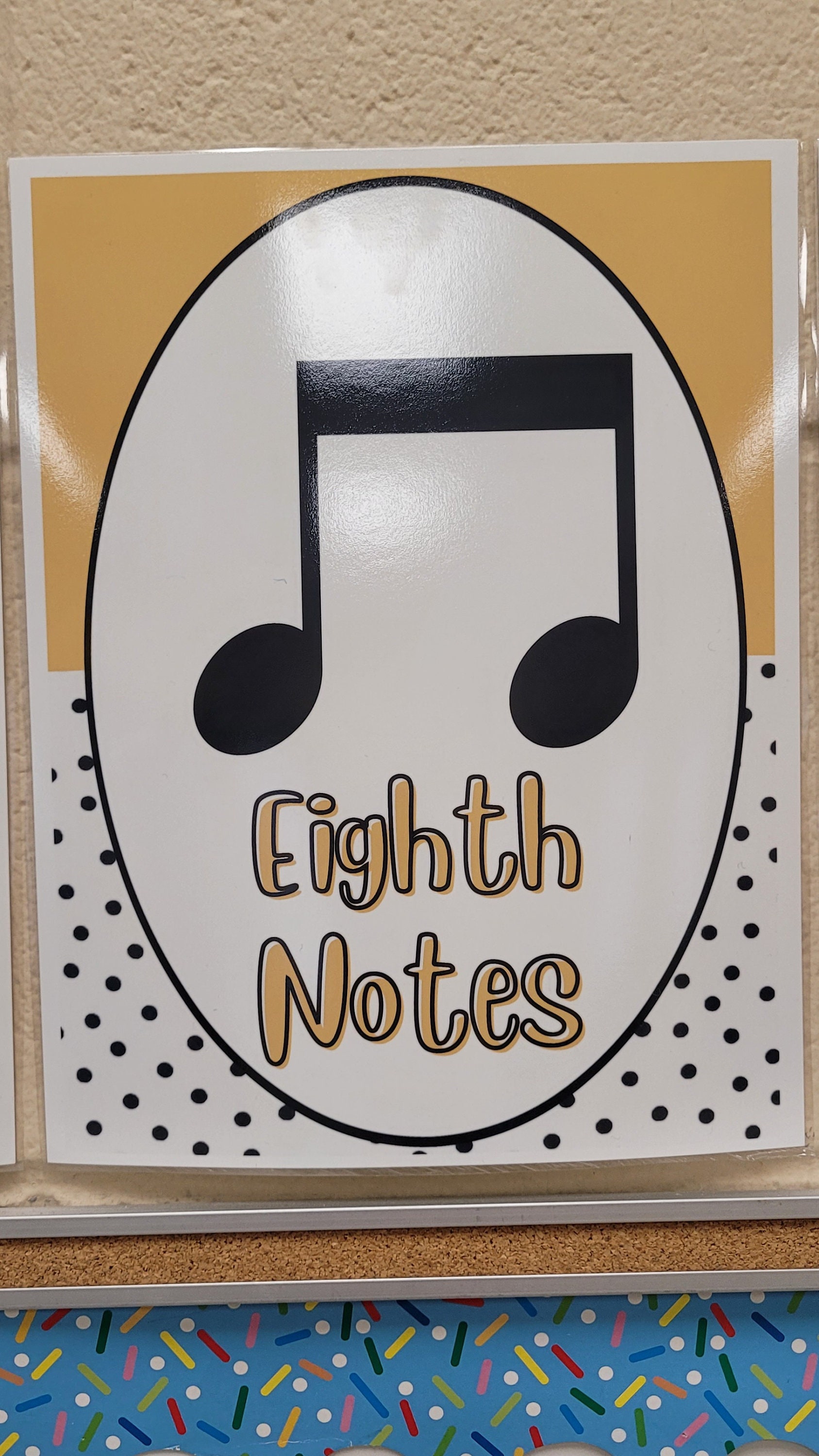 Rainbow Music Classroom Printable Posters - Notes, Rests, and Parts of ...