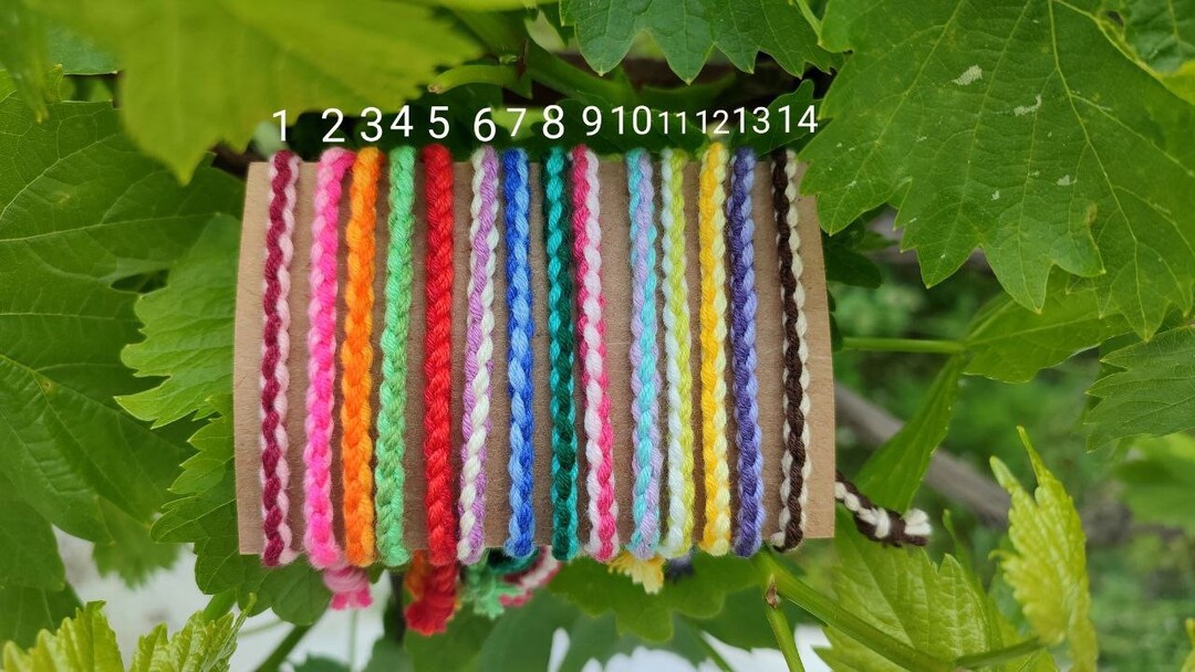 Strand Round Braid Bracelet,handmade String Bracelet, Friendship ...