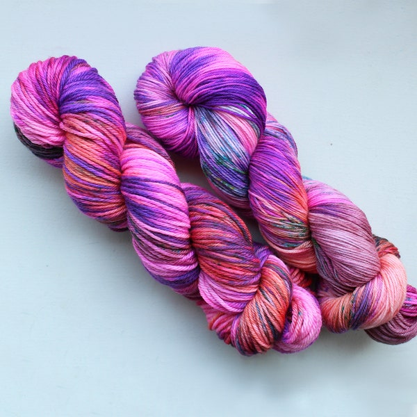 Hand Dyed Dk Yarn - Etsy