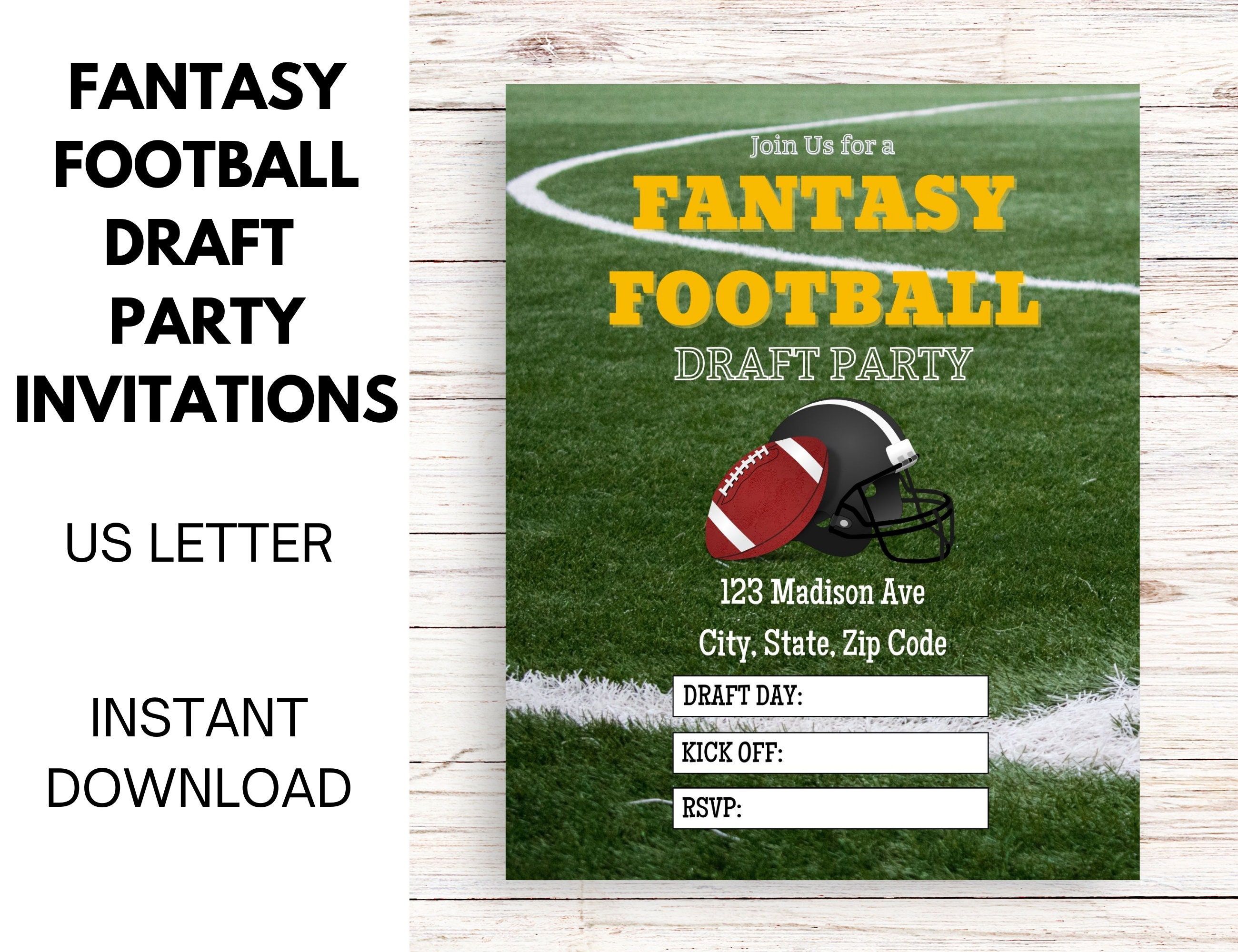 Fantasy Football Draft Party