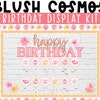 Retro Classroom Birthday Display | Rustic Boho Classroom Decor | Modern ...