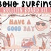 Groovy Boho Welcome to School Surfing Theme Editable Bulletin Board Kit ...