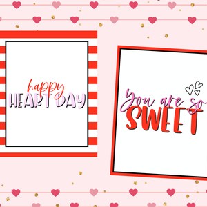 Valentine Bulletin Board Kit Printable. Heart Day Classroom Decor ...