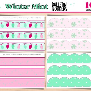 Winter Bulletin Board Kit Printable. Snowman Classroom Decor. January ...