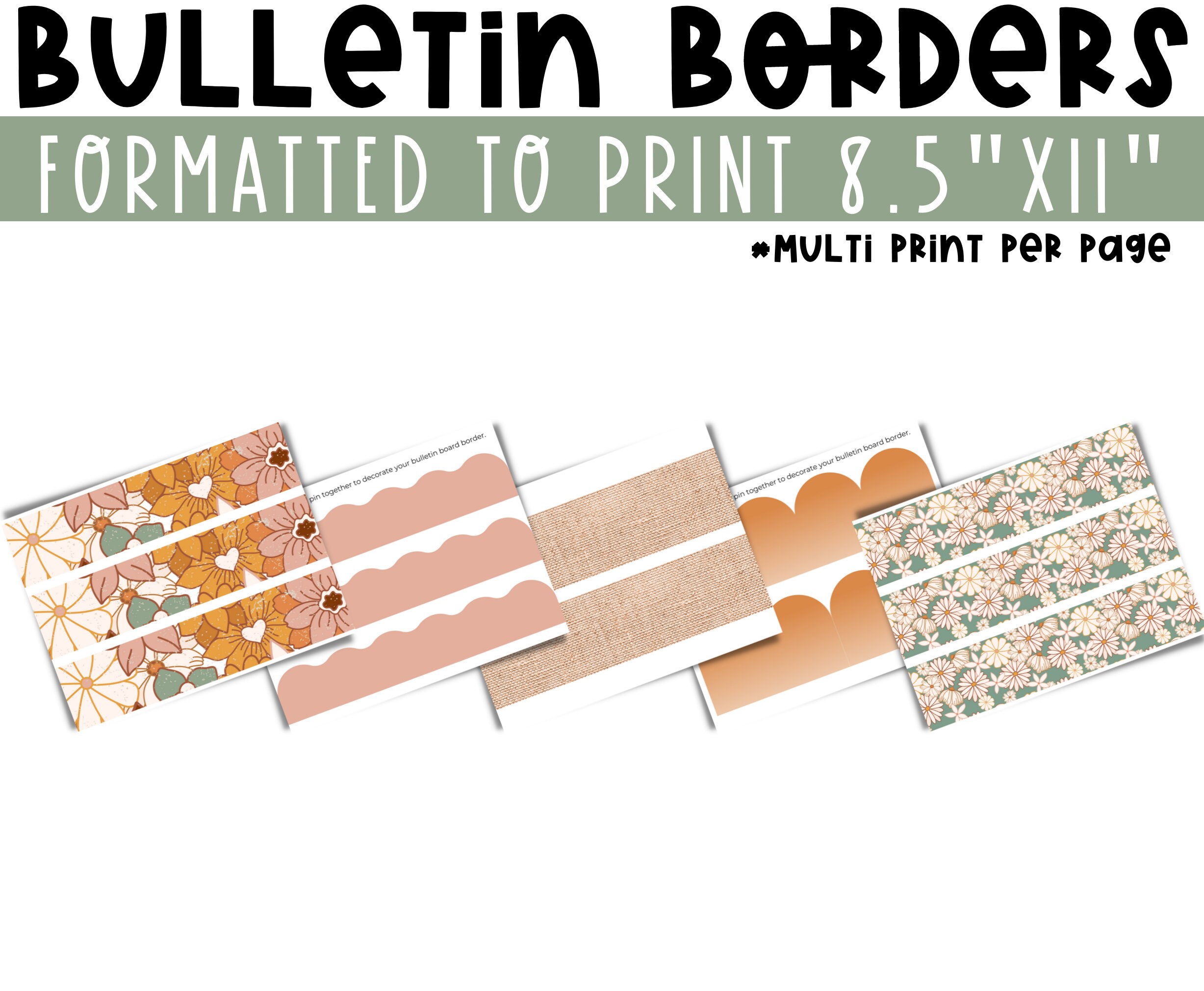 Retro Classroom Birthday Display Rustic Boho Classroom Decor - Etsy