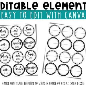 Back to School Bulletin Board Kit Back to School | Editable Bulletin ...