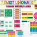 Lemon Theme Editable CLASSROOM DECOR Bundle Elementary - Etsy