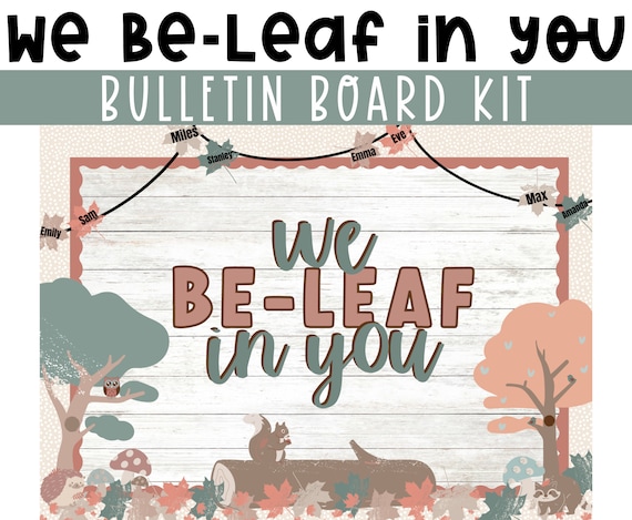Leaf Bulletin Board Ideas
